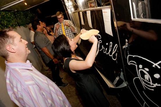 Unique Yellow And Grey Modern Wedding In Palm Springs