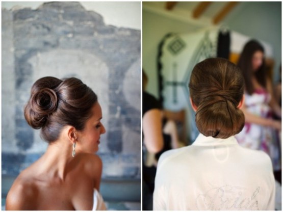 Wedding Hair Inspiration & Tutorials: The Classic Chignon