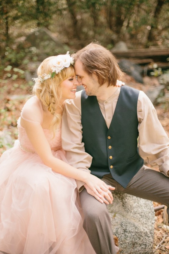 Enchanted Fairytale Engagement Shoot