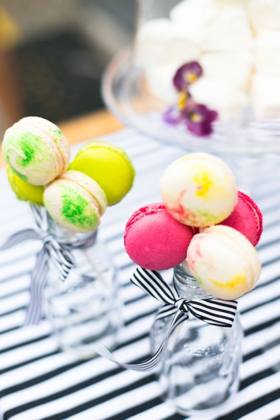 Colourful Cocktails & Macarons Styled Shoot By Anges De Sucre