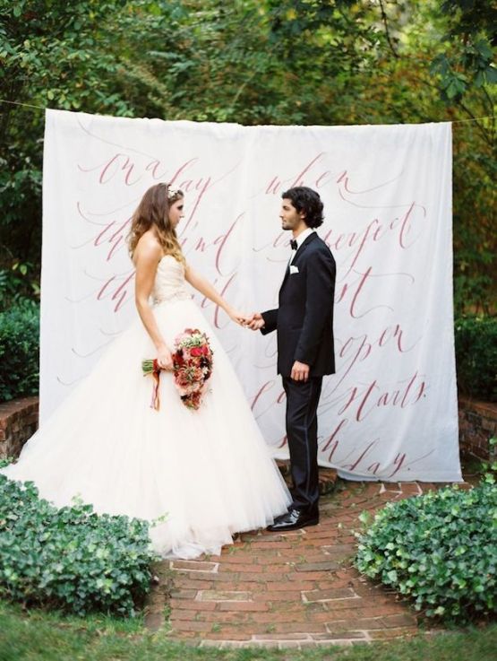 Top 20 Unique Wedding Backdrop Ideas | Bridal Musings
