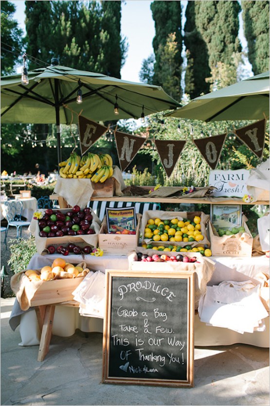 Ripe Romance | Fresh Fruit Wedding Inspiration