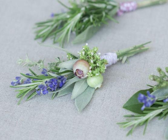 20 Ways to Feature Herbs in Your Wedding