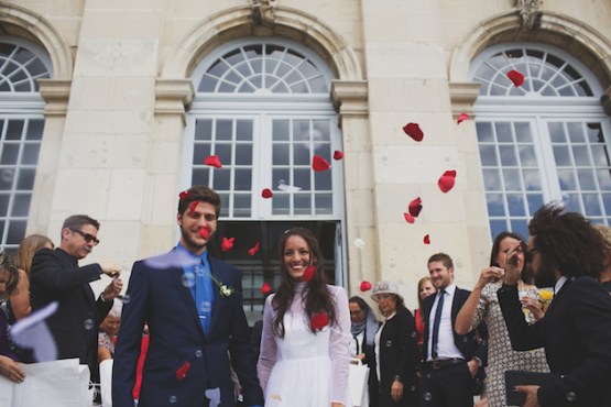 Champagne in Paris; An Oh-So-Chic Civil Ceremony