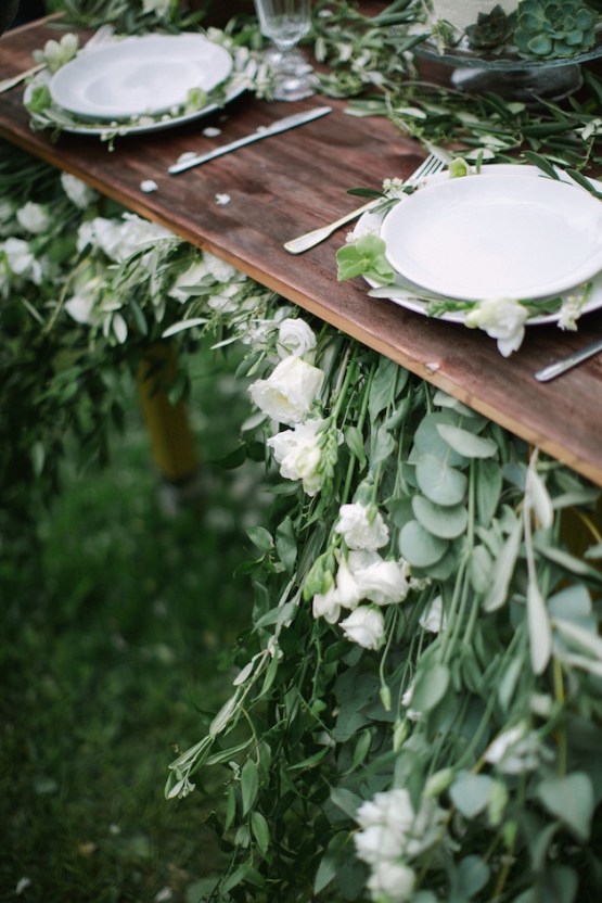 Romantic White Wedding Inspiration for Spring