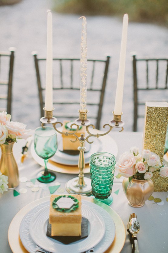 Trend Alert: Using Colourful Glassware for Your Wedding
