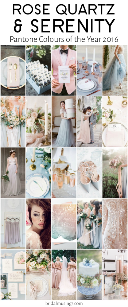 Pantone Colours of The Year: Meet Rose Quartz & Serenity