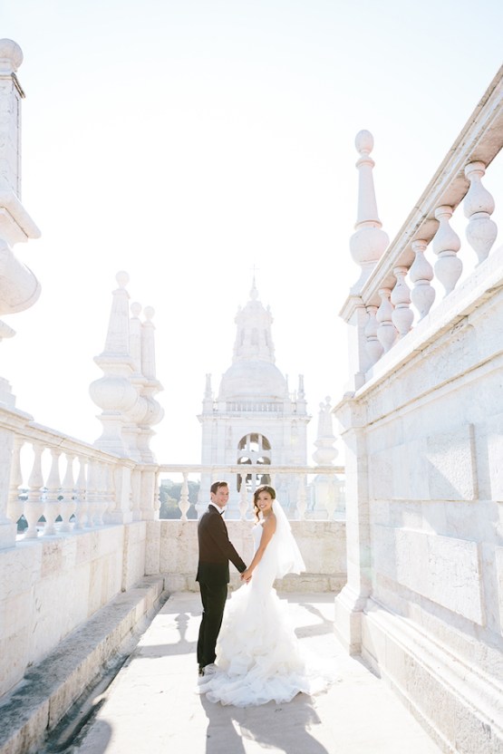 Stunningly Beautiful Destination Wedding in Lisbon