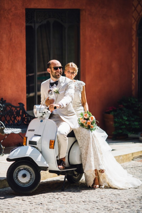 Super Chic Italian Wedding