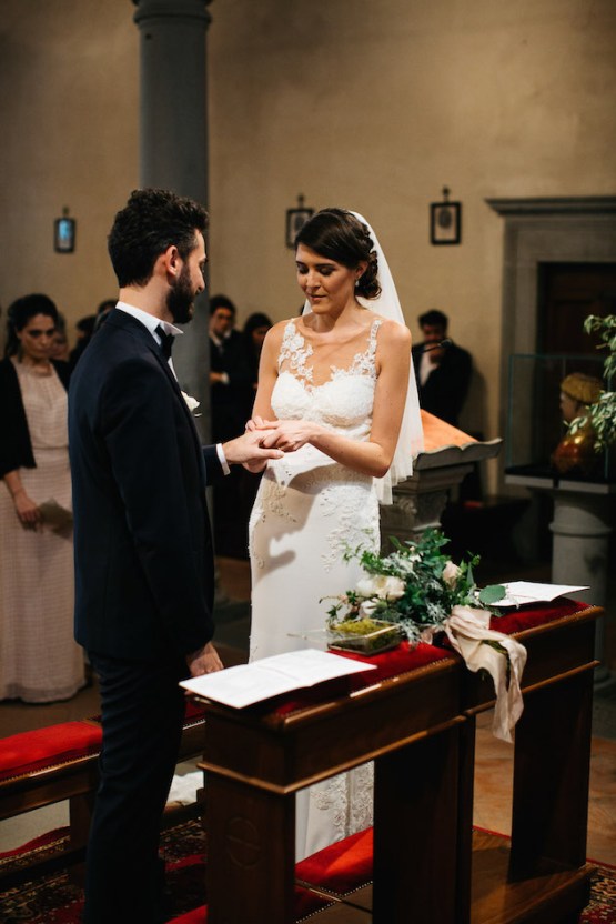 Traditional Italian Wedding in Florence (with the most loved-up couple)