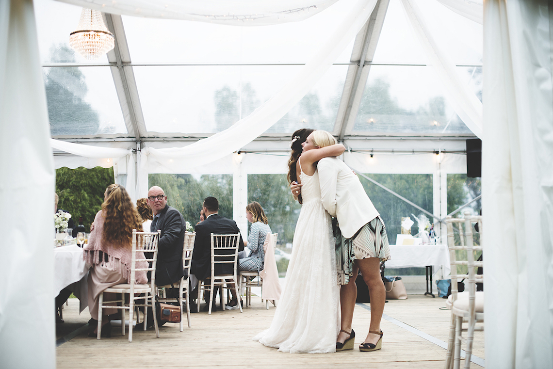 These high-school sweethearts planned a magical Swedish island wedding