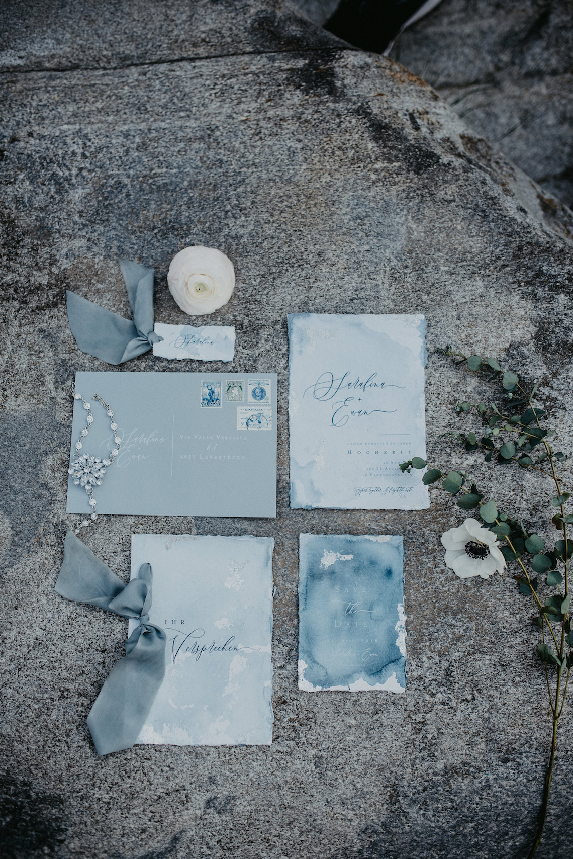 Brides looking for 'something blue' take ideas from this Swiss inspiration