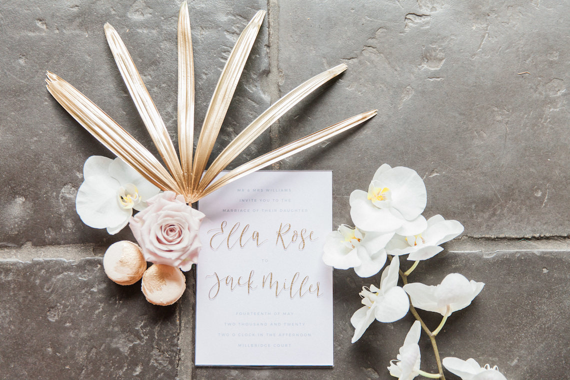 Gilded Art-Deco wedding inspiration for the glamorous bride