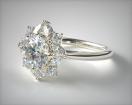 30 Stunning Cluster Engagement Rings in Different Styles